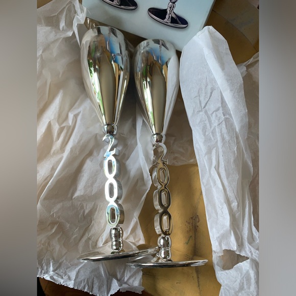 Godinger | Other | Godinger 200 Silver Plated Millennium Champagne ...